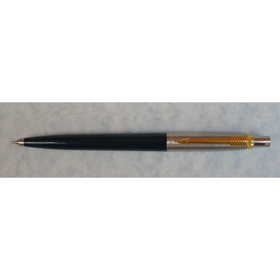 Parker Jotter Navy Blue Gold Trim Mechanical Pencil-Montgomery Pens Fountain Pen Store 212 420 1312