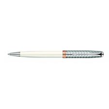 Parker Sonnet Metal Pearl Ballpoint Pen-Montgomery Pens Fountain Pen Store 212 420 1312